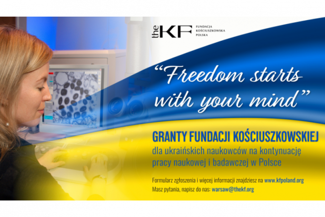 „Freedom starts with your mind” – Program grantowy dla naukowców z Ukrainy | FTiMS ...